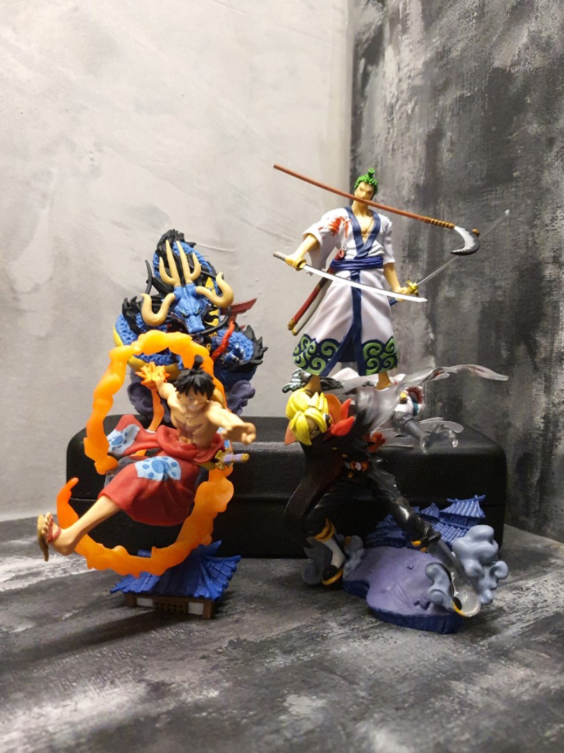 One Piece Logbox Rebirth Wanokuni Vol.1 Set Luffy,Zoro,Sanji,Kaido ...