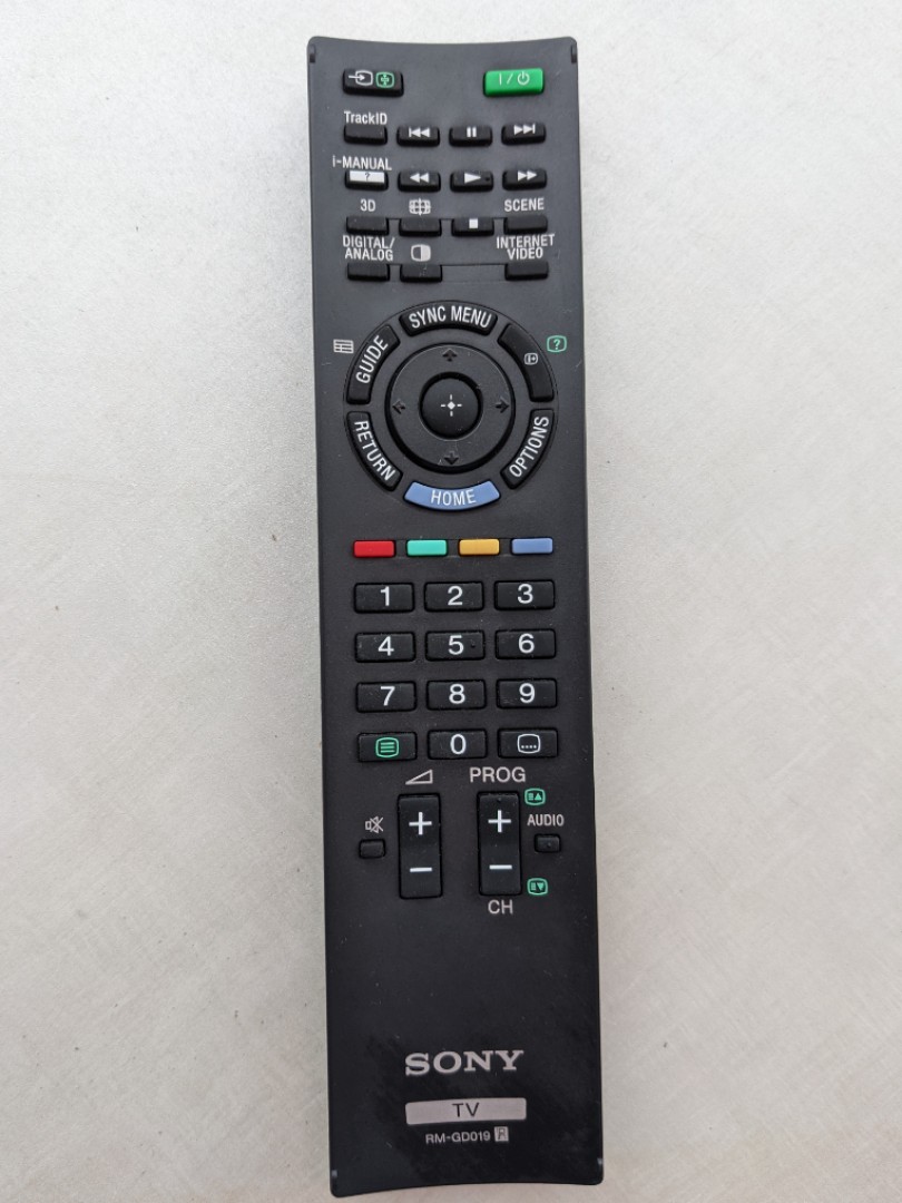 ORIGINAL Sony LED TV remote control : RM-GD019, TV & Home Appliances ...