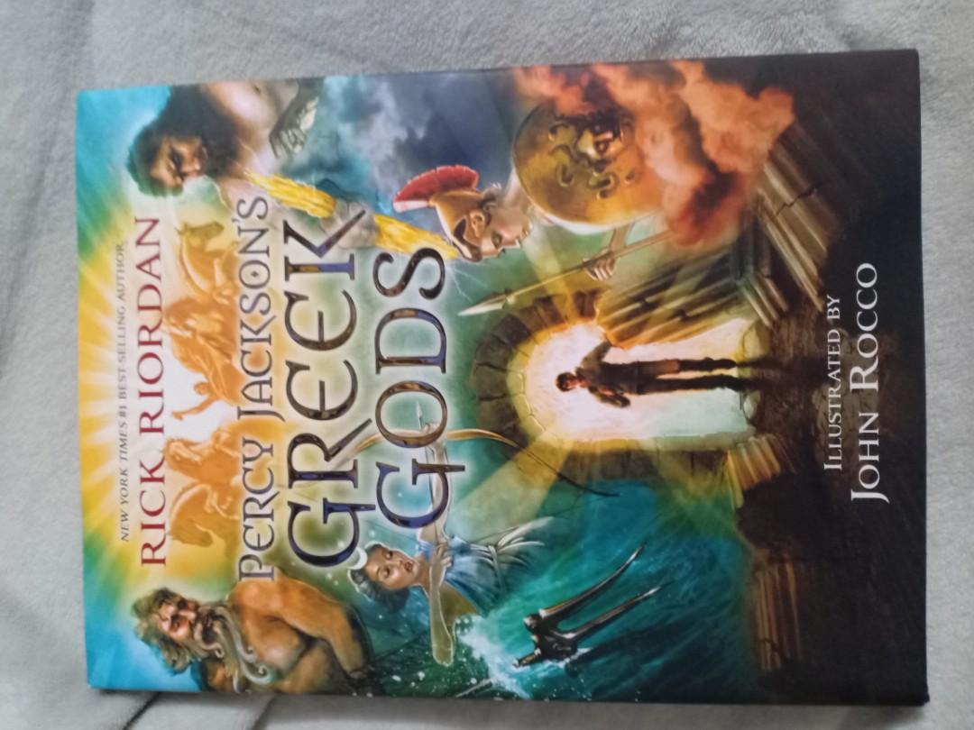 Percy Jackson's Greek Gods and [Hardbound, Illustrated], Hobbies & Toys ...
