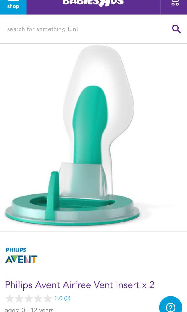 Philips Avent Airfree Vent Insert, Babies & Kids, Nursing & Feeding ...