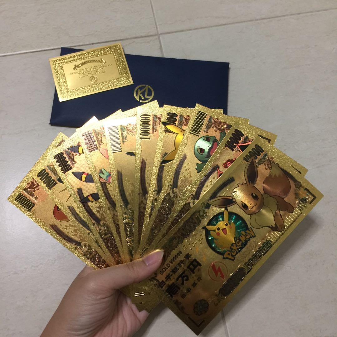 Pokemon Gold Thick Notes Collectible Pikachu Squirtle Charmander ...