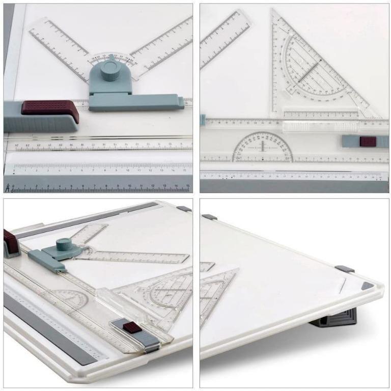 Popamazing Rapid A3 Multi Function Plastic Drawing Board with Set ...