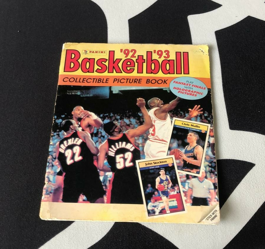 *RARE* Panini NBA 1992-93 Sticker Book Completed, Hobbies & Toys ...