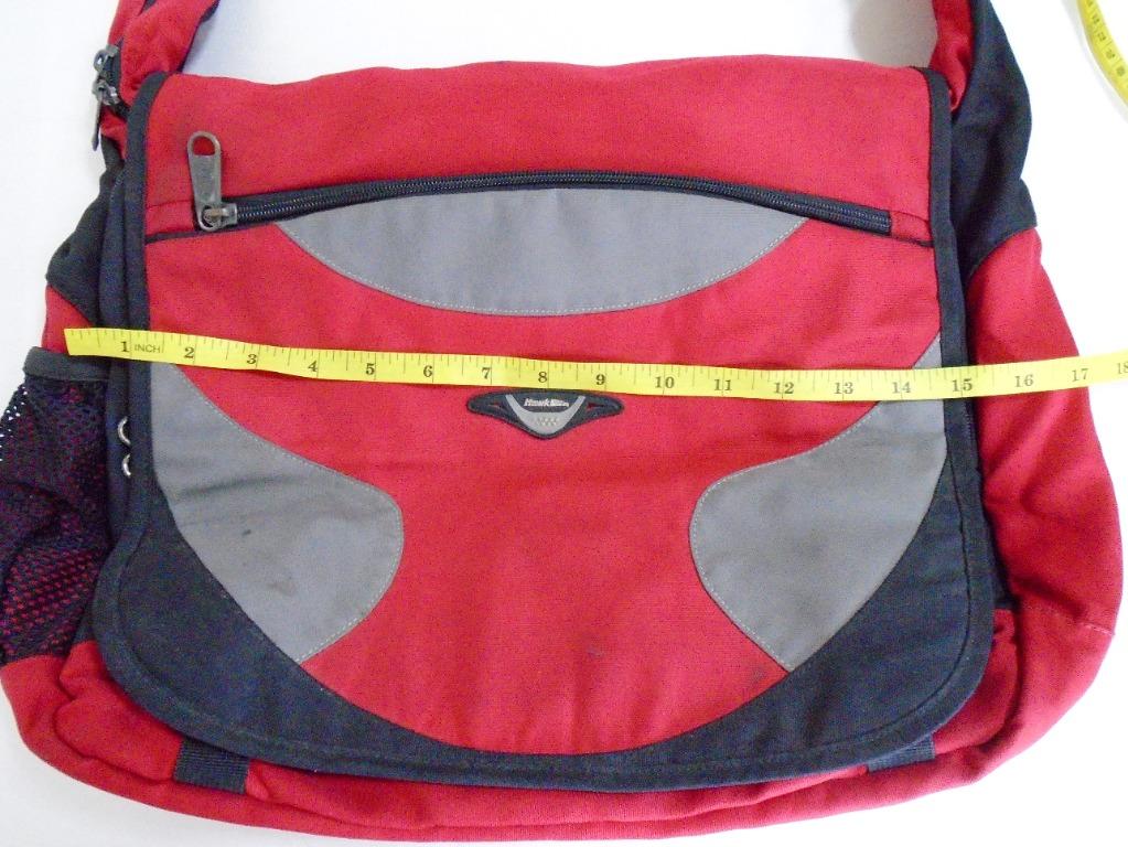[Hawk] Red Messenger Bag, Men's Fashion, Bags, Sling Bags on Carousell