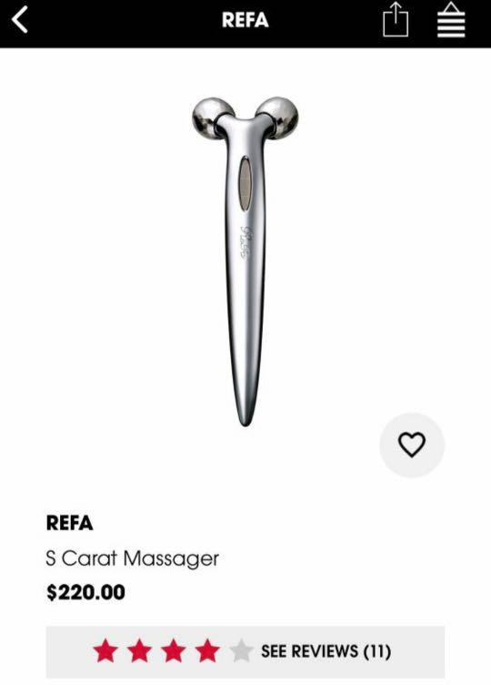 Refa Carat Ray Massager, Beauty & Personal Care, Face, Face Care on Carousell
