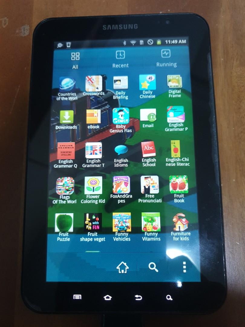 Samsung tablet with 250 over education apps for kids, Mobile Phones ...