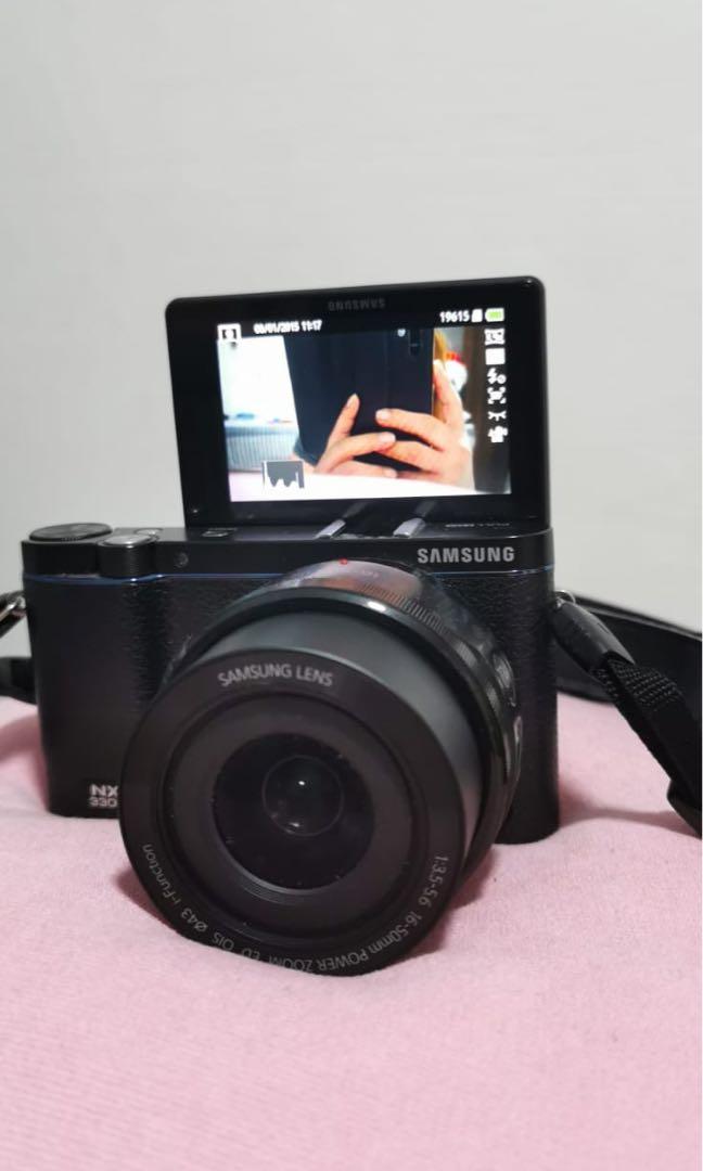 samsung NX3300 with 16-50mm power zoom lens and free SEF8A flash ...