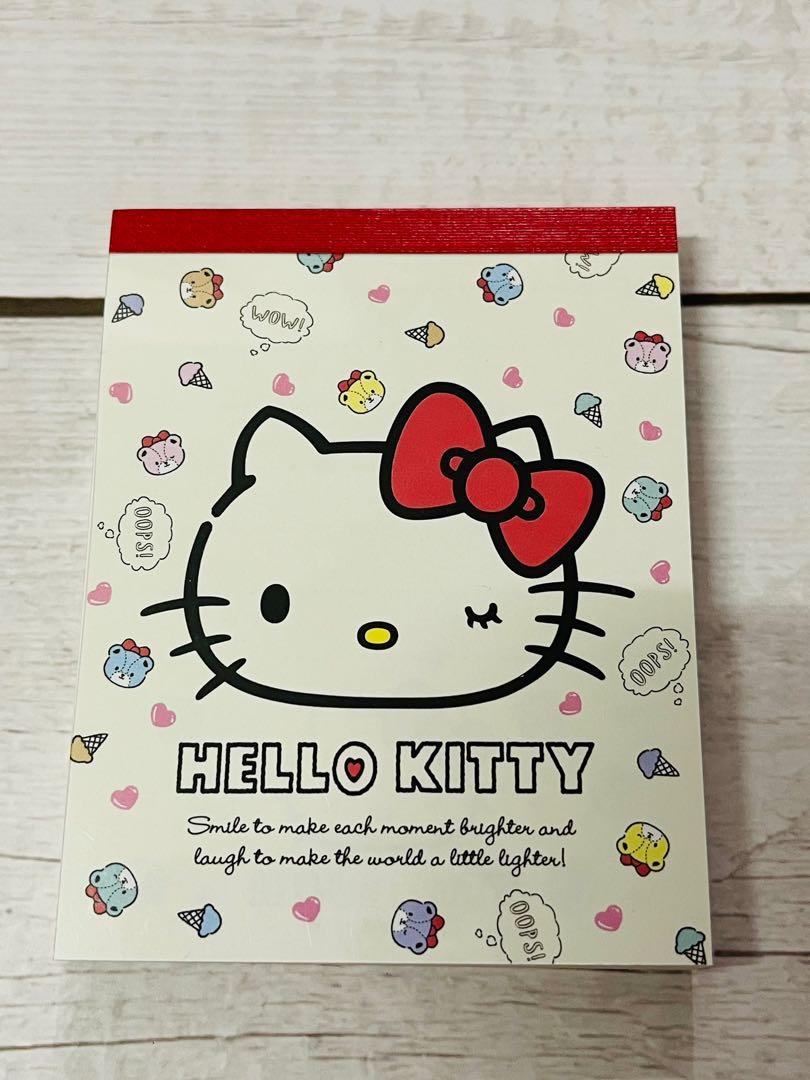 Sanrio Hello Kitty Notepad, Hobbies & Toys, Stationary & Craft ...