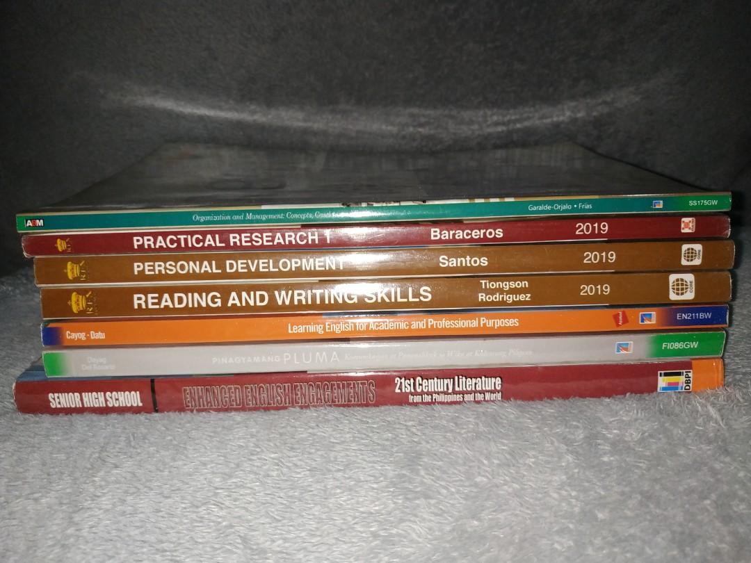 SHS Grade 11 Books (STEM, ABM, HUMSS, GAS) on Carousell