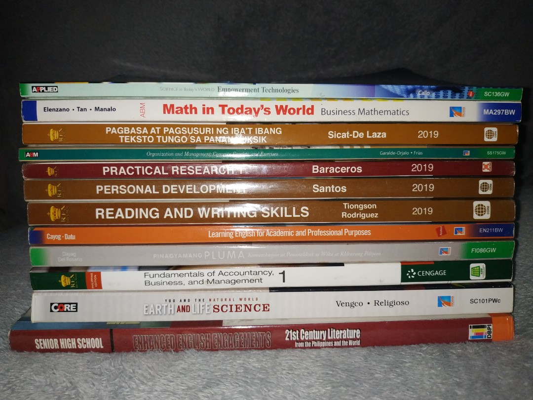 SHS Grade 11 Books (STEM, ABM, HUMSS, GAS) on Carousell