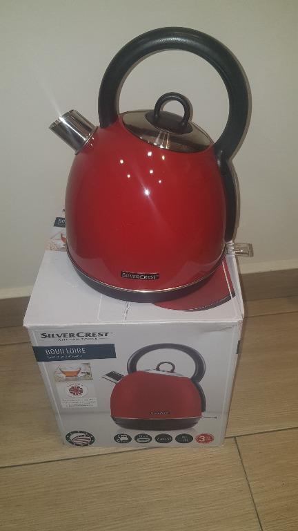 SILVERCREST Electric Kettle SWKC 2400 C2(Red or Black), 1.8 l volume ...