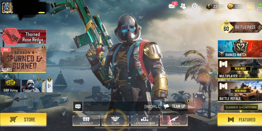 Stacked Call of Duty Mobile / CODM Account, Video Gaming, Gaming ...