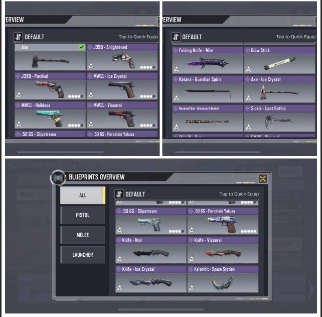 Stacked Call of Duty Mobile / CODM Account, Video Gaming, Gaming ...