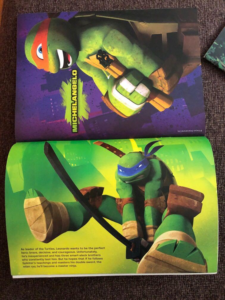 Teenage Mutant Ninja Turtles sticker book, Hobbies & Toys, Books ...