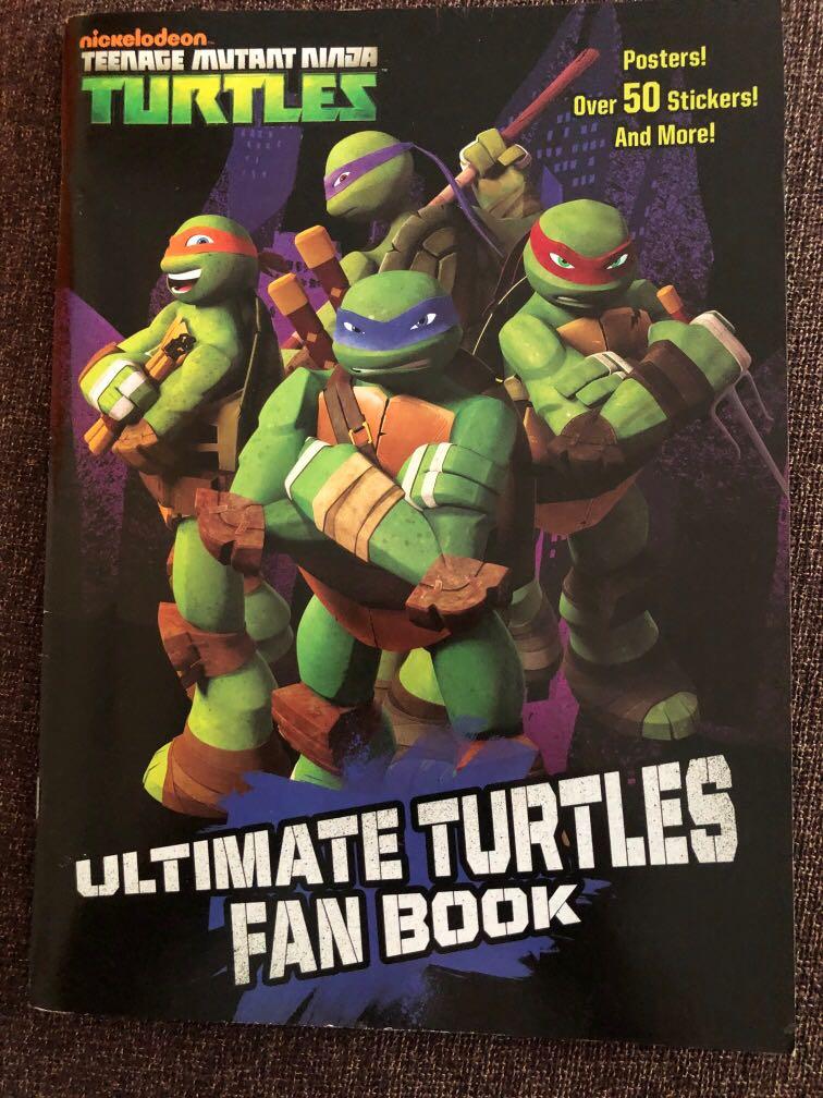 Teenage Mutant Ninja Turtles sticker book, Hobbies & Toys, Books ...