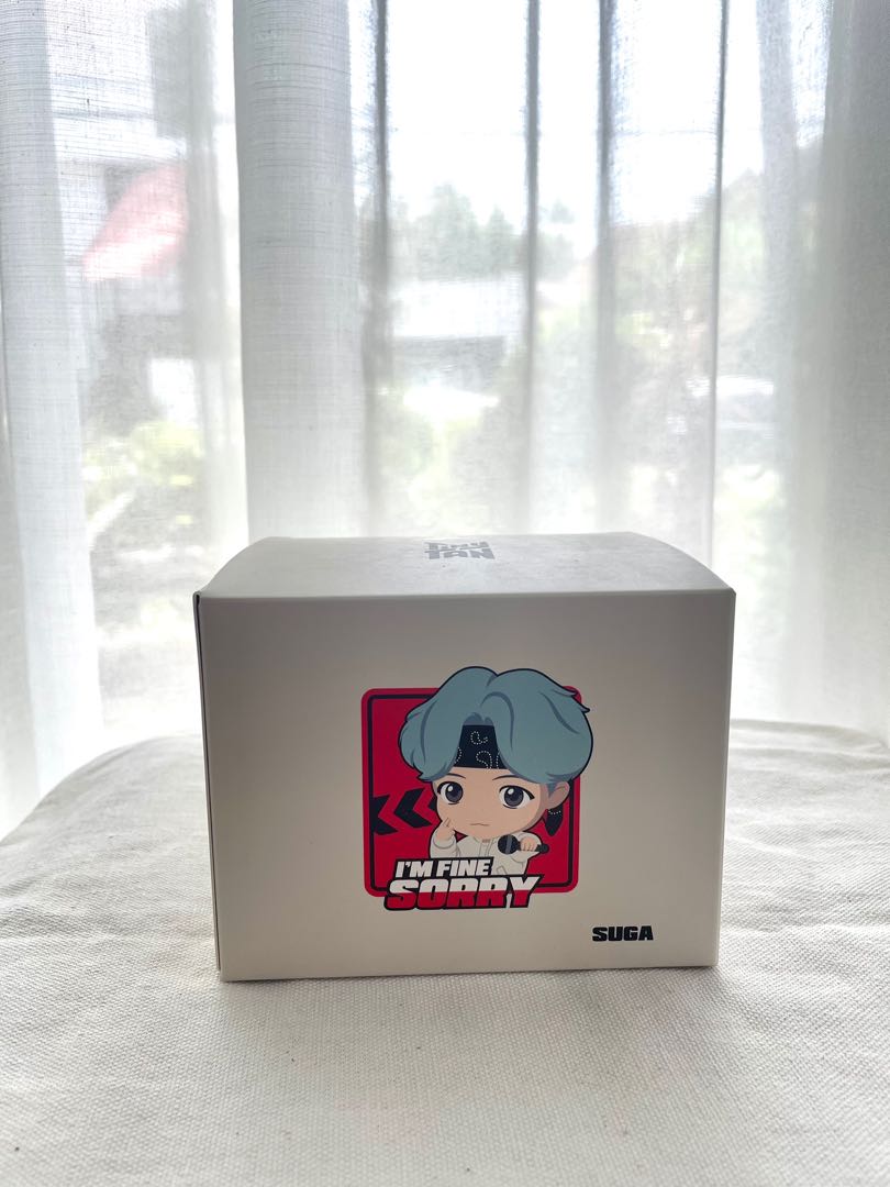 Tinytan Mic Drop Suga Mug, Hobbies & Toys, Memorabilia & Collectibles ...