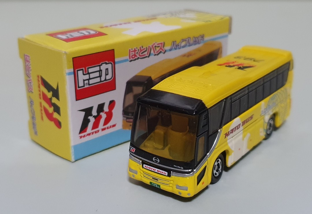 Tomica Hino Selega Hato Bus Hybrid, Hobbies & Toys, Toys & Games on Carousell