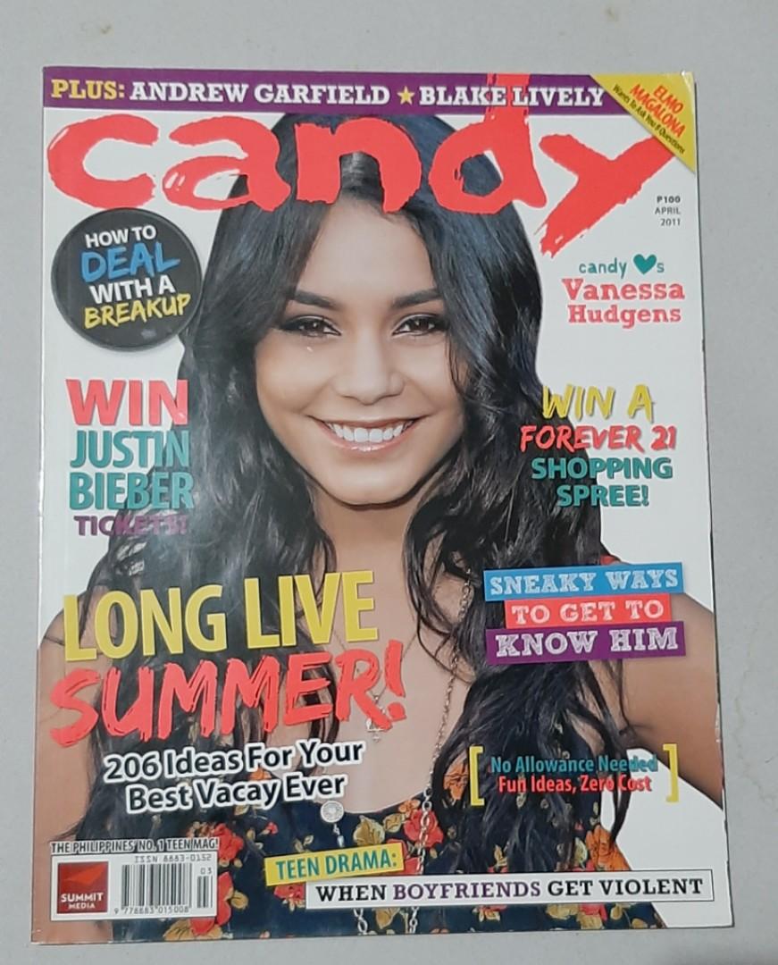Vanessa Hudgens Candy The Philippines No. 1 Teen Mag Collectible ...