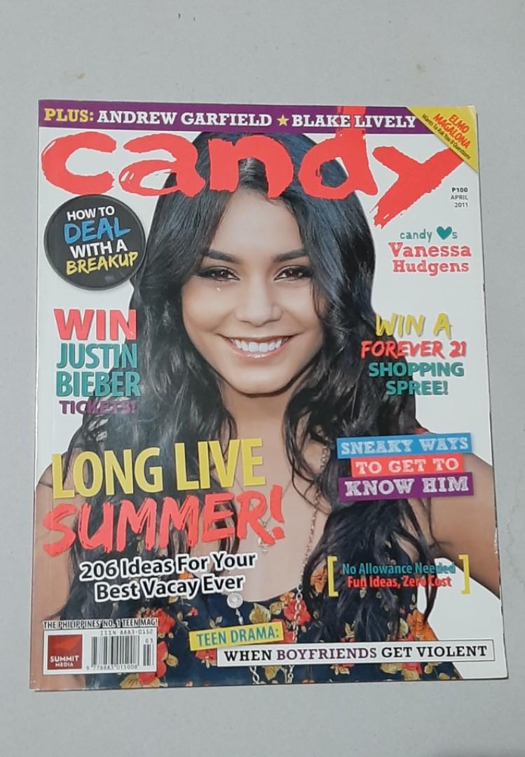 Vanessa Hudgens Candy The Philippines No. 1 Teen Mag Collectible ...