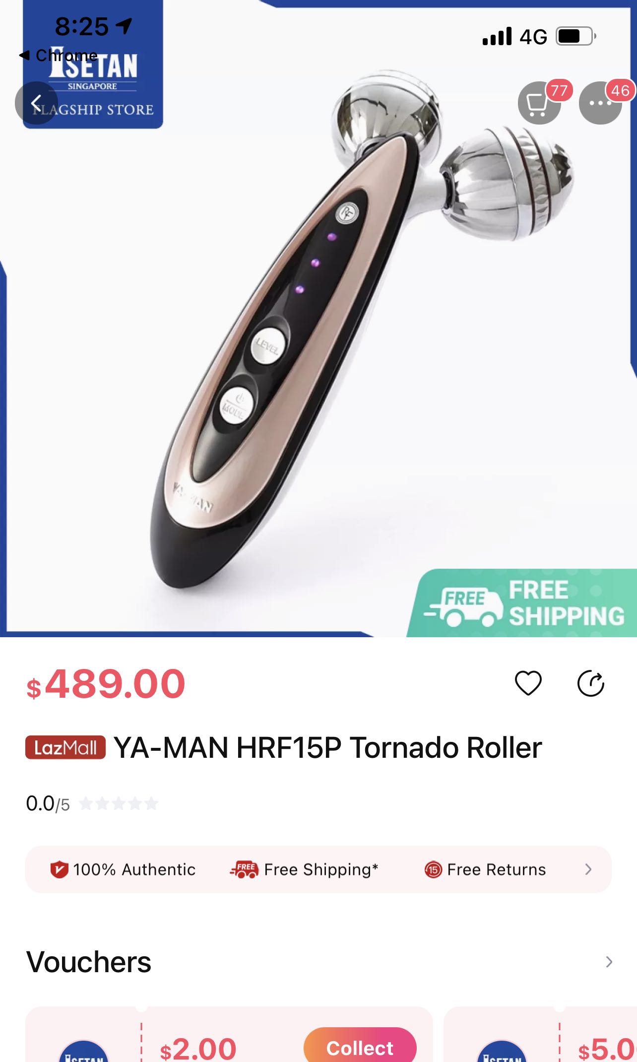 Ya-man RF Tornado Roller from Japan, Beauty & Personal Care, Face, Face Care Products on Carousell