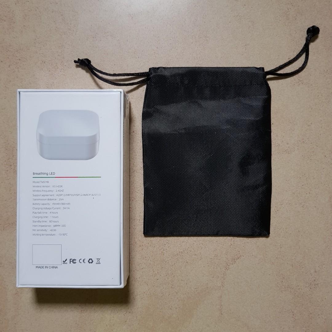 (Black) ZNT M8 TWS Earbuds, Audio, Earphones on Carousell