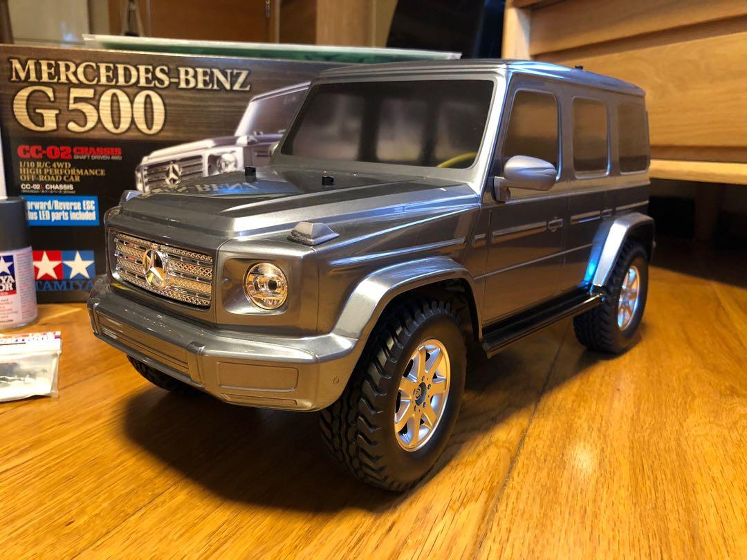 已砌 全新 Tamiya G500 Mercede Benz 田宮 CC02, 興趣及遊戲, 玩具 & 遊戲類 - Carousell