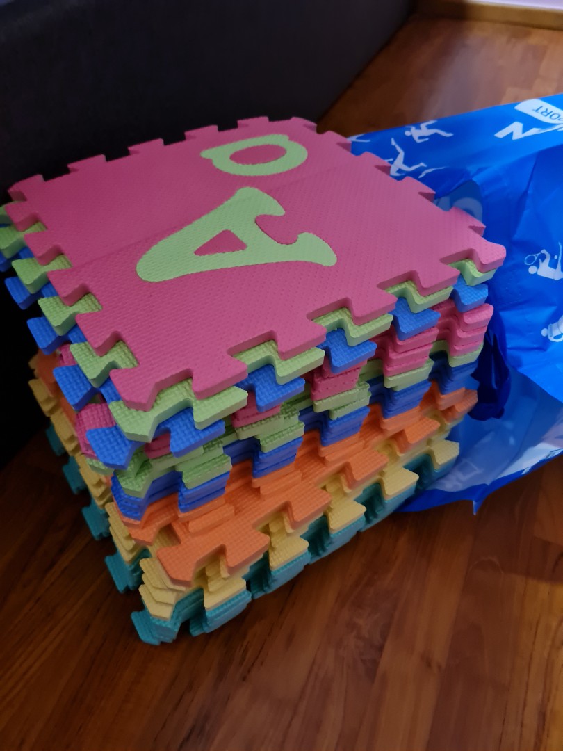 ABC playmat (26 pieces), Babies & Kids, Infant Playtime on Carousell