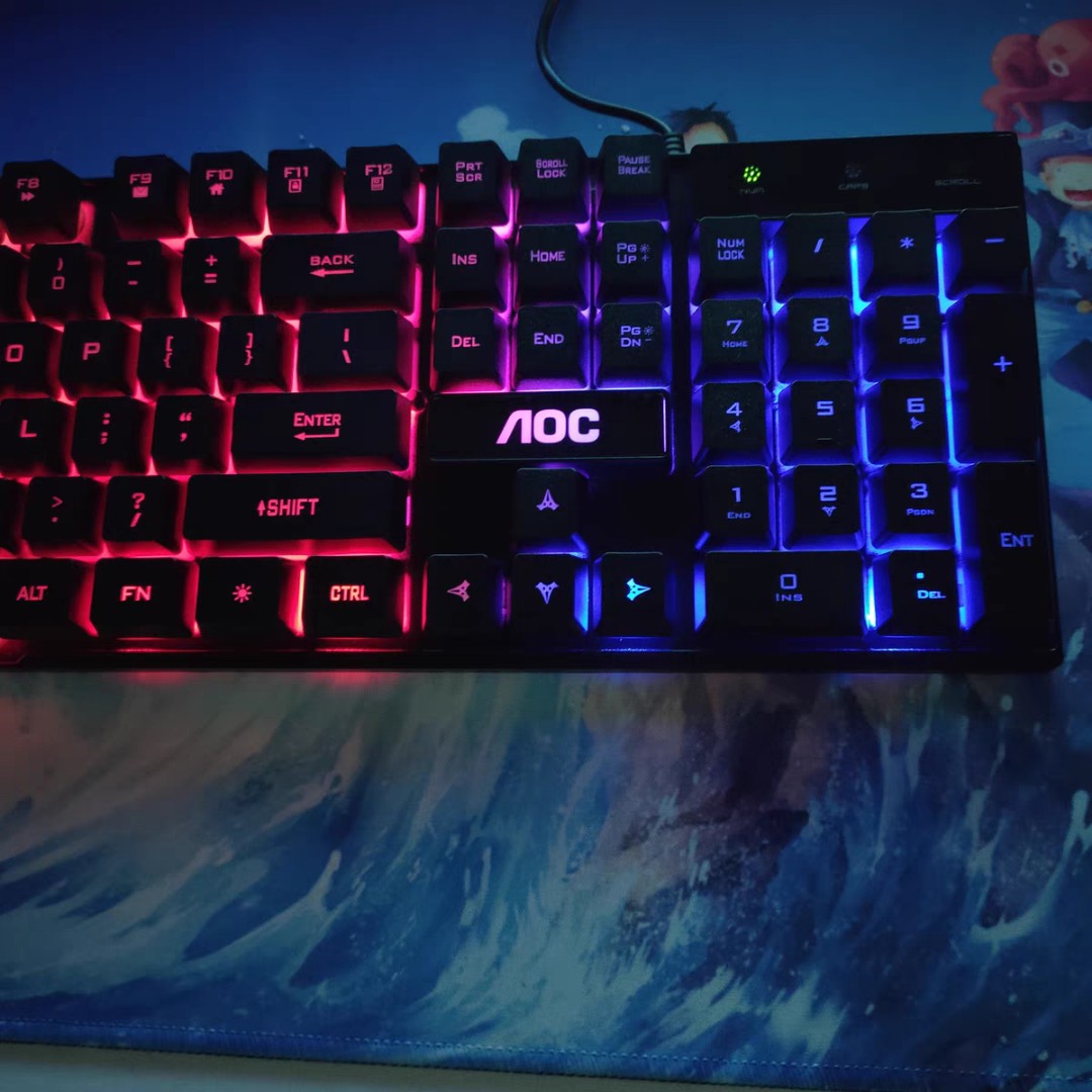 AOC RGB keyboard, Computers & Tech, Parts & Accessories, Computer ...