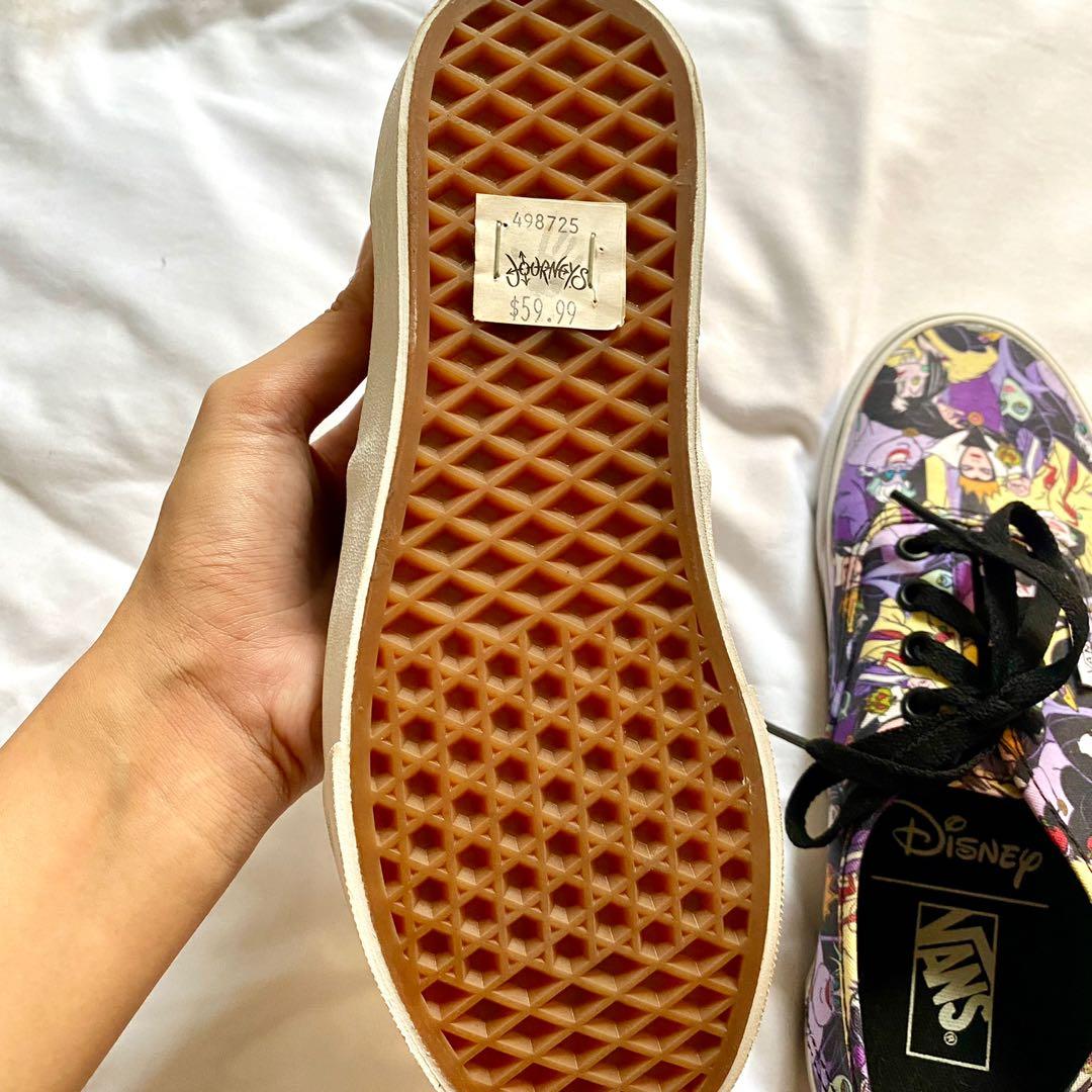 Authentic Disney Vans Villains Lace up, Women's Fashion, Footwear ...