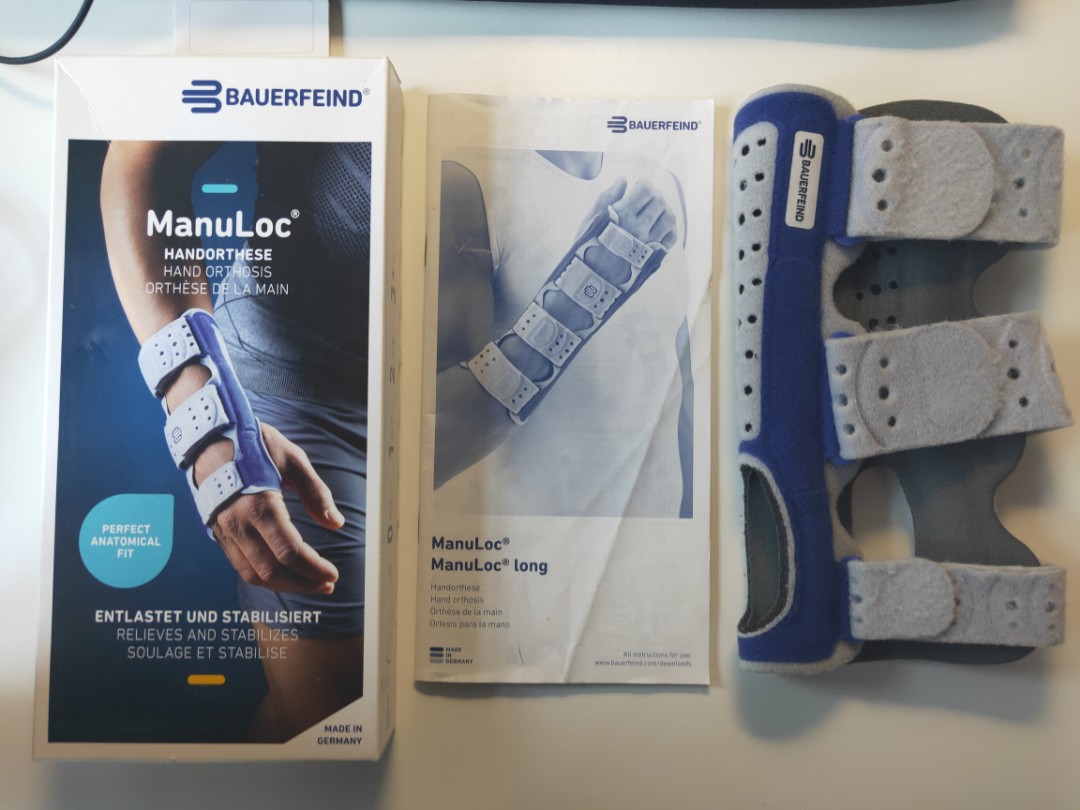 Bauerfeind ManuLoc Wrist Support - Wrist Orthosis, Health & Nutrition ...