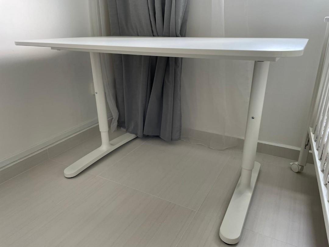 Bekant Study table, Furniture & Home Living, Furniture, Tables & Sets ...
