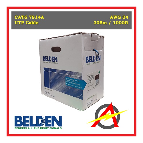 Belden CAT6 7814A Indoor UTP Cable, Computers & Tech, Parts ...