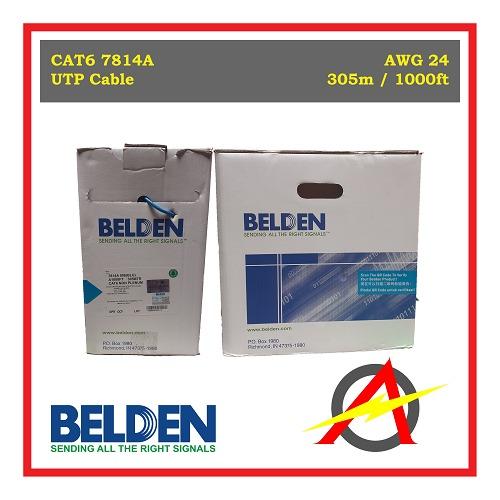 Belden CAT6 7814A Indoor UTP Cable, Computers & Tech, Parts ...