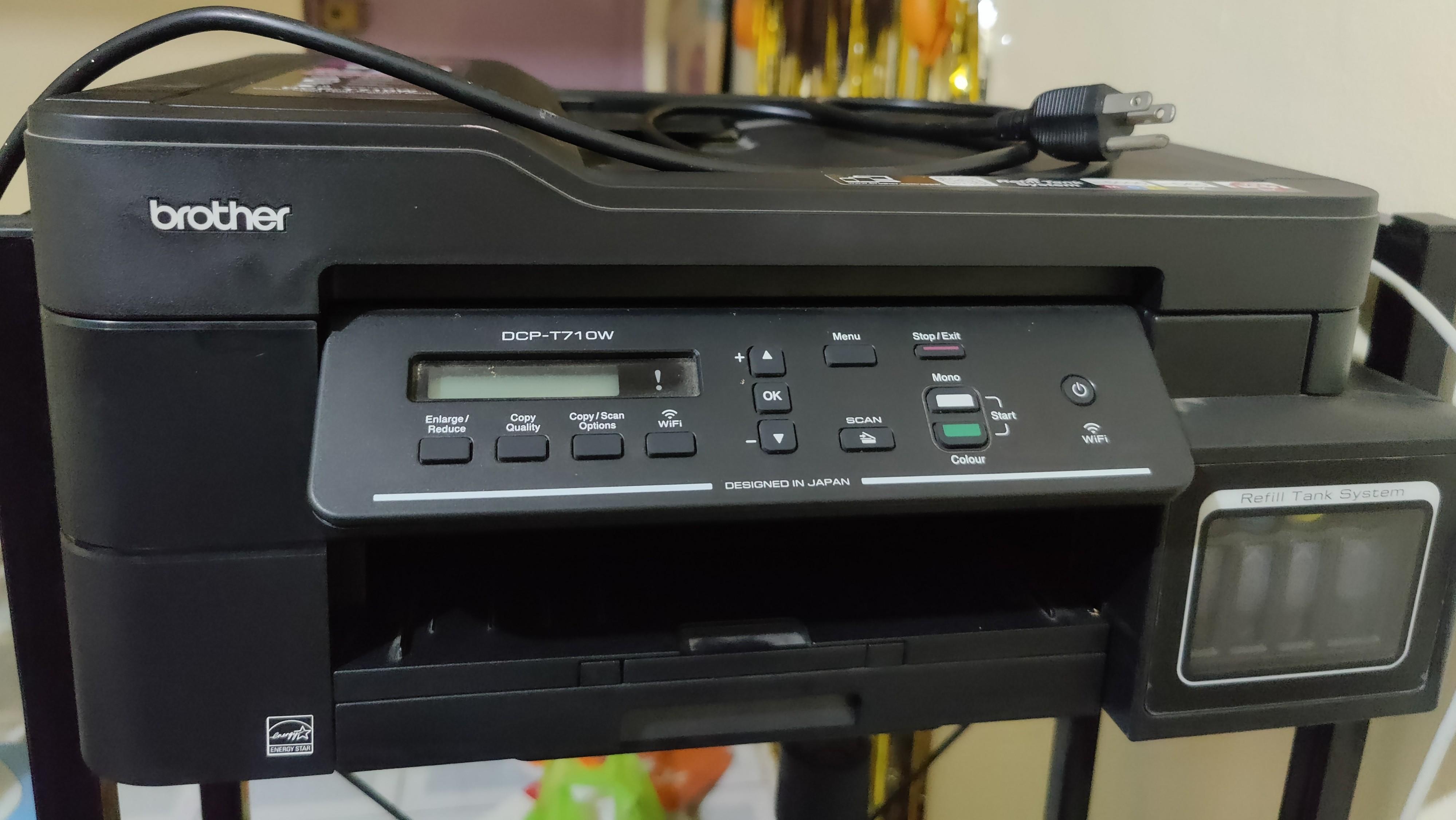 Brother Printer DCP-T710W(no power), Computers & Tech, Printers ...