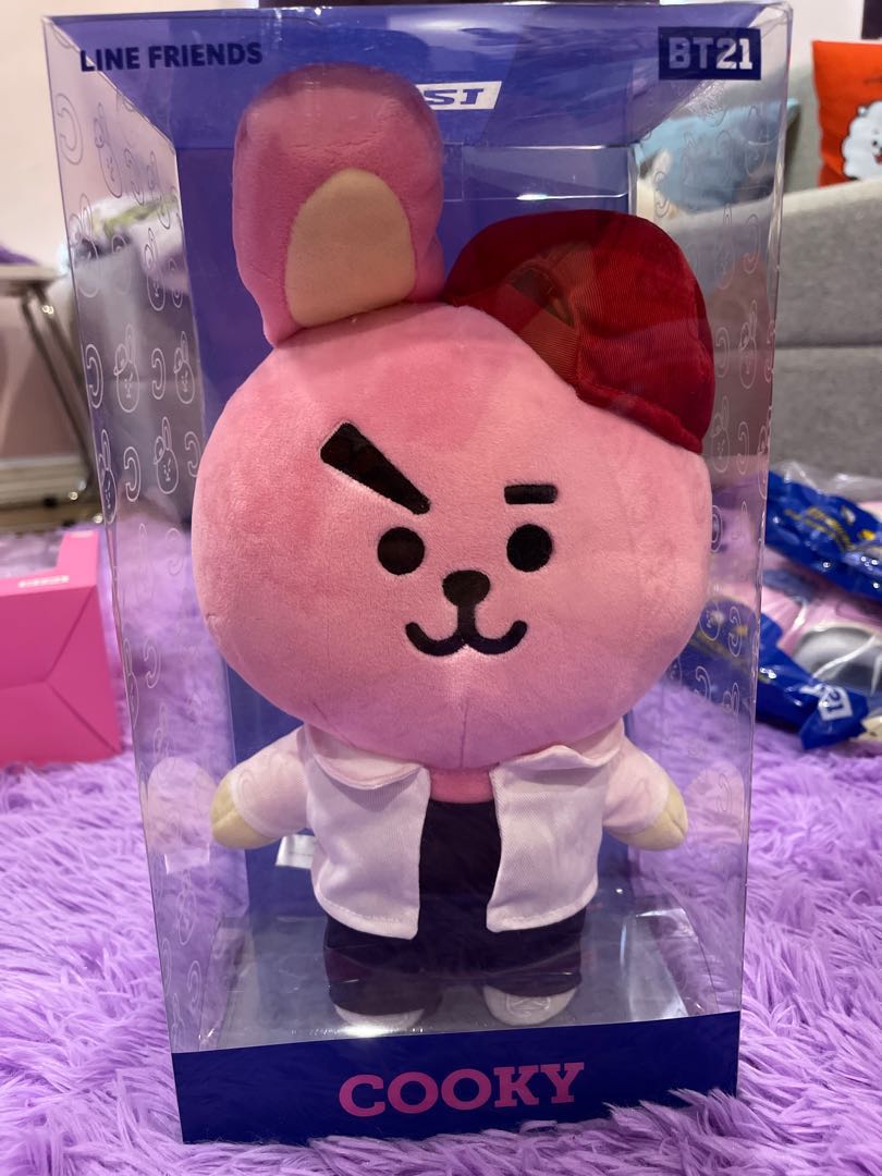 BT21 Cooky School Look Standing Doll jk jungkook, Hobbies & Toys ...