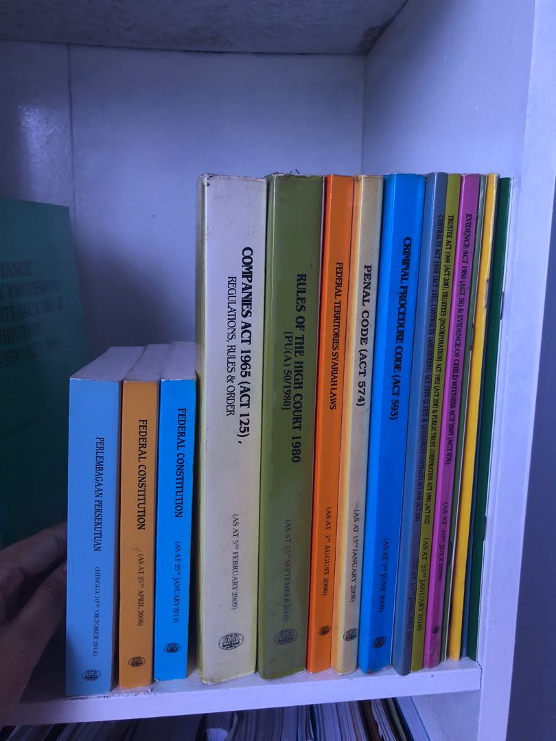 Buku Akta (outdated version) part 1, Hobbies & Toys, Books & Magazines ...