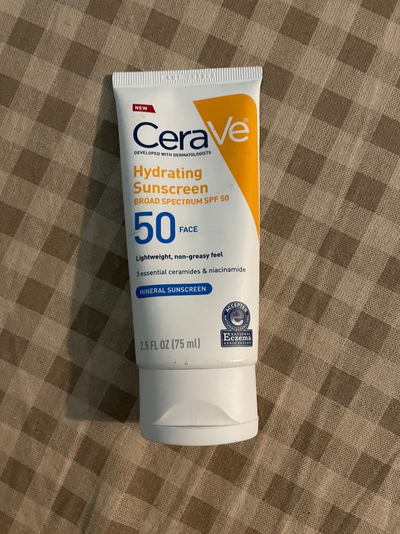 Cerave Sunscreen SPF50, Beauty & Personal Care, Face, Face Care on ...