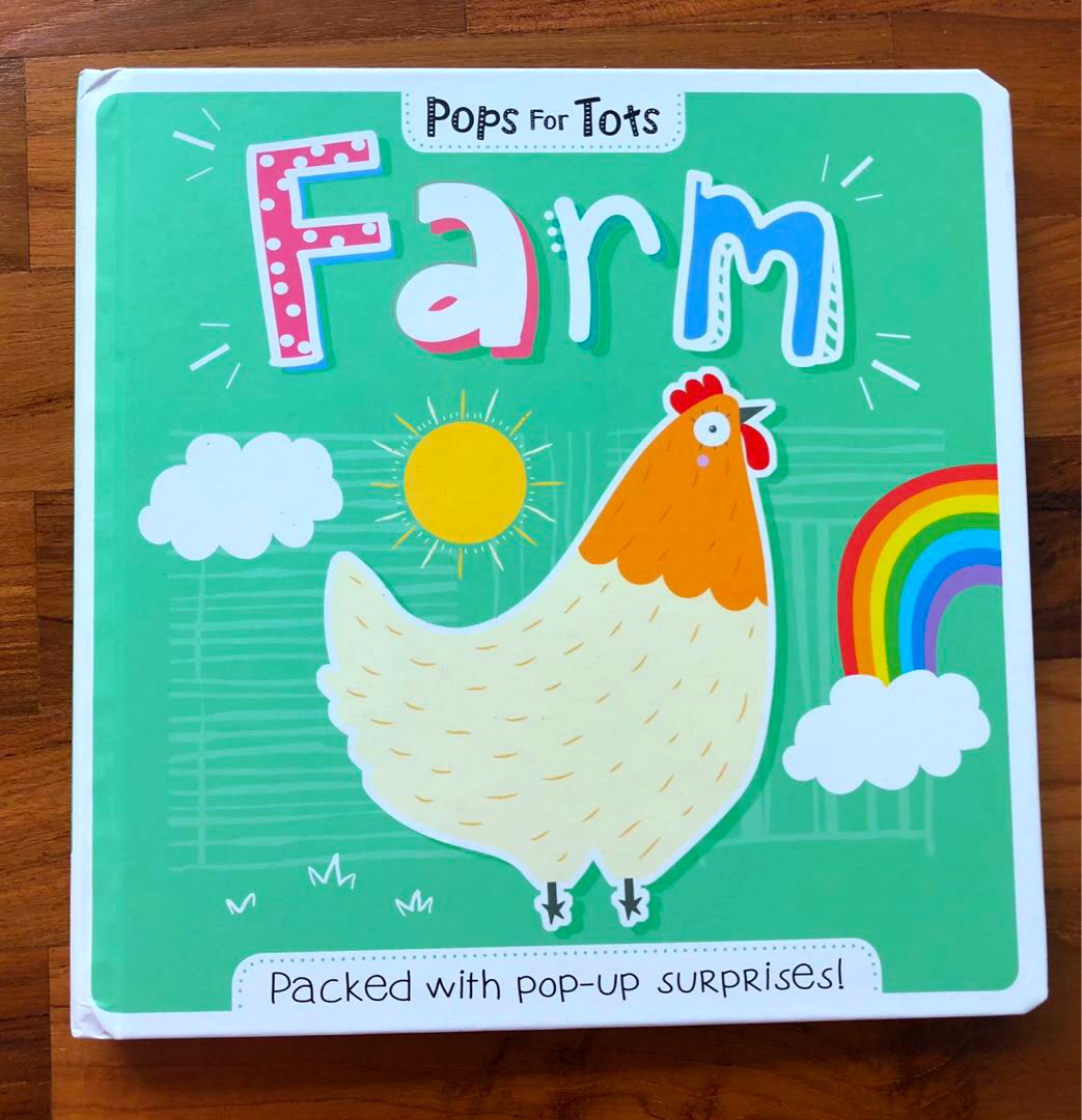 Children pop up Farm book, Babies & Kids, Infant Playtime on Carousell