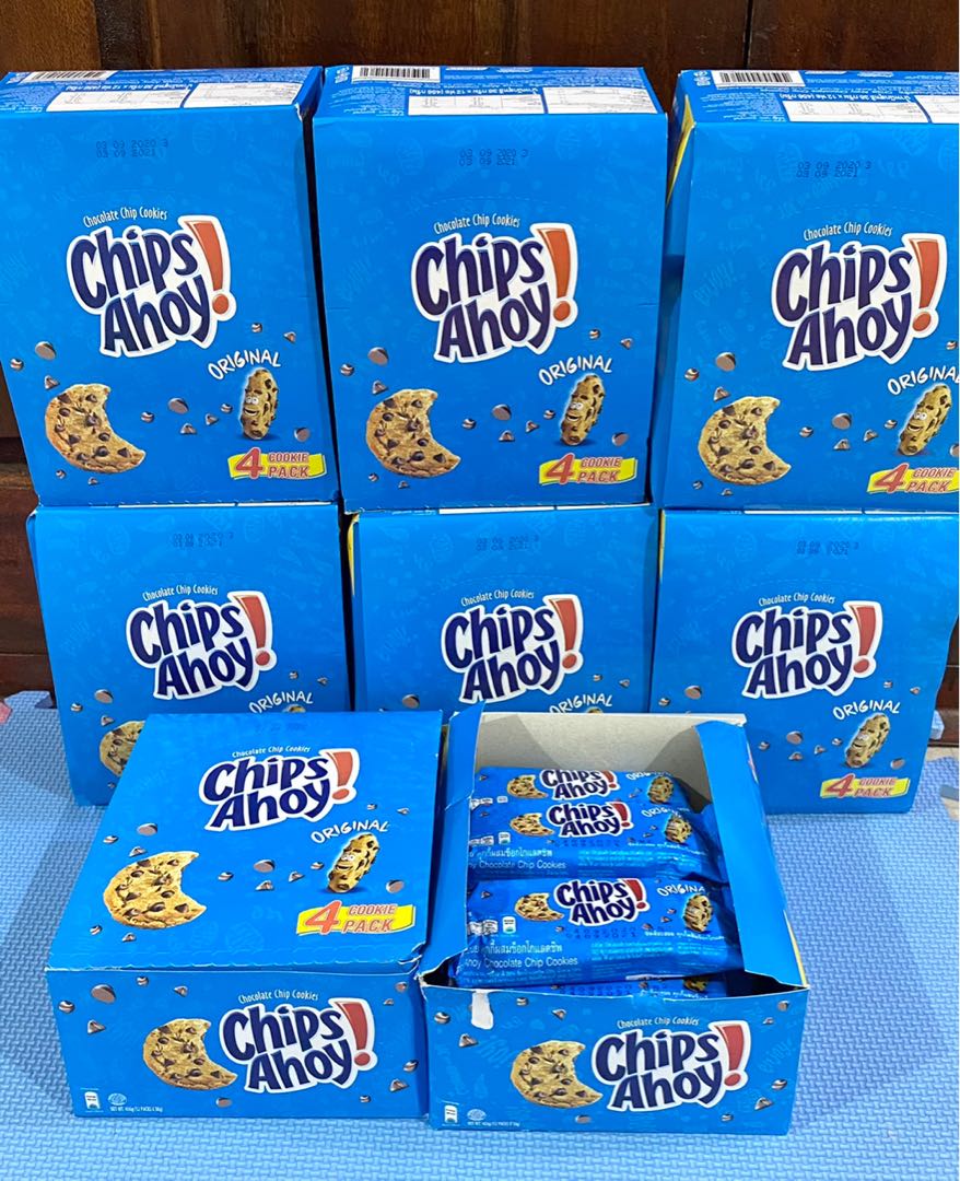 Chips Ahoy per box, Food & Drinks, Other Food & Drinks on Carousell