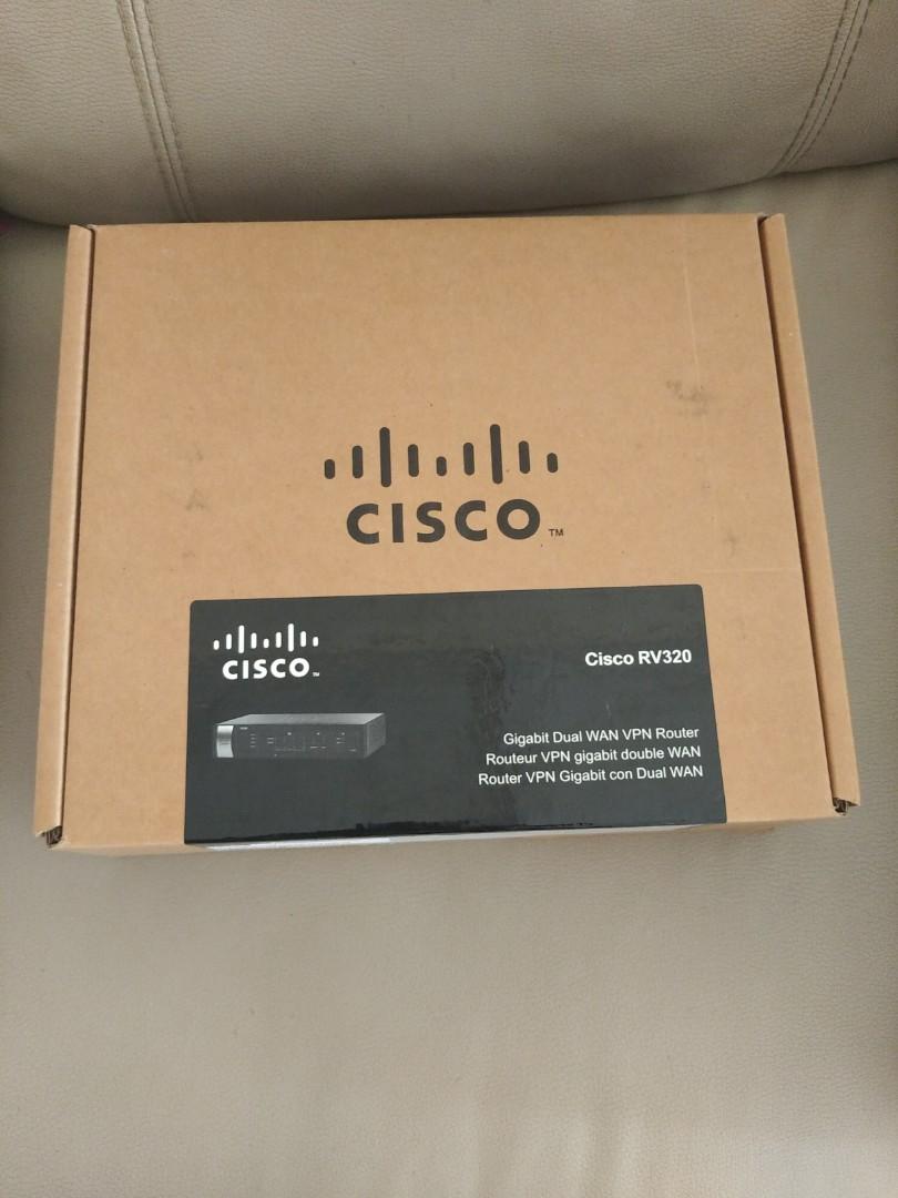 Cisco dual wan VPN router Rv320, Computers & Tech, Parts & Accessories ...
