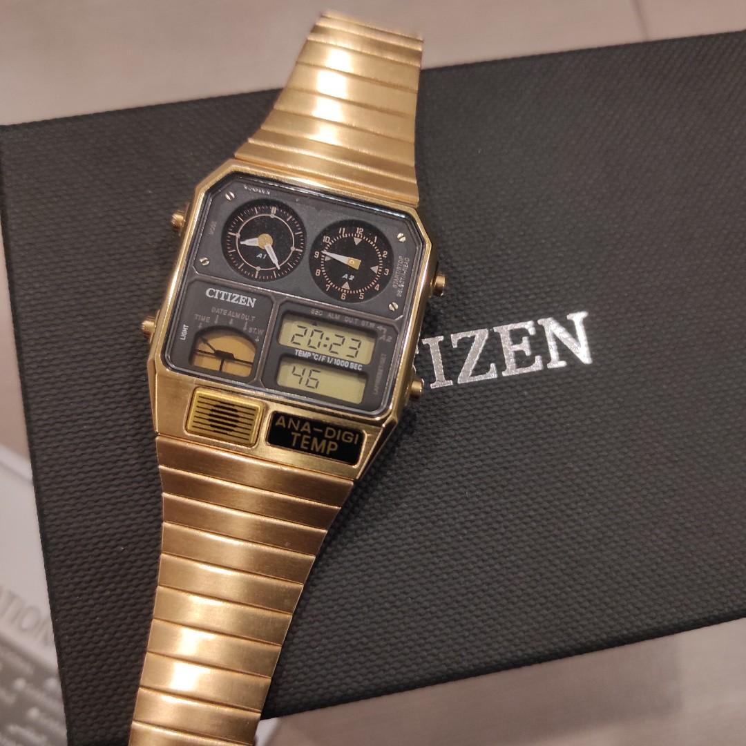 Citizen ANA Digital Temperature watch, Men's Fashion, Watches ...