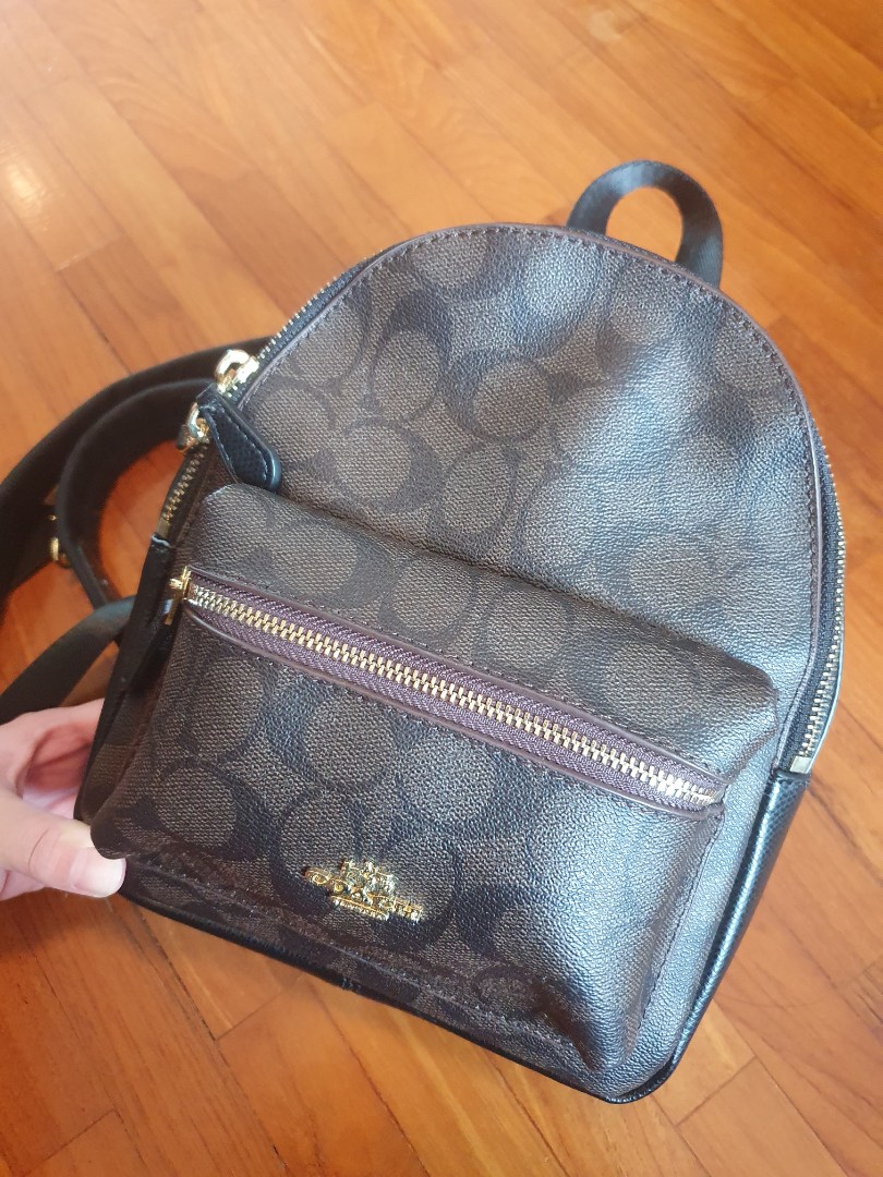 Coach mini backpack, Women's Fashion, Bags & Wallets, Backpacks on ...