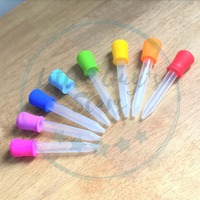 Colourful Liquid Droppers for Sensory Play 8pcs per pack | Droppers ...