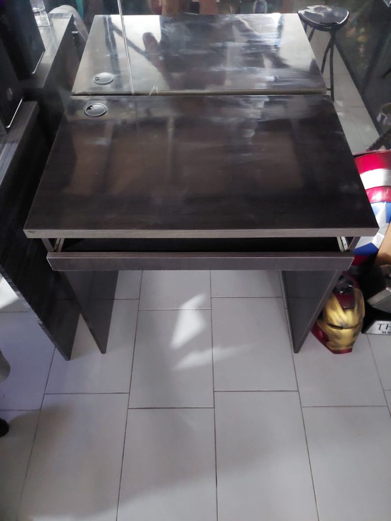 Custom Computer Table, Furniture & Home Living, Furniture, Tables ...