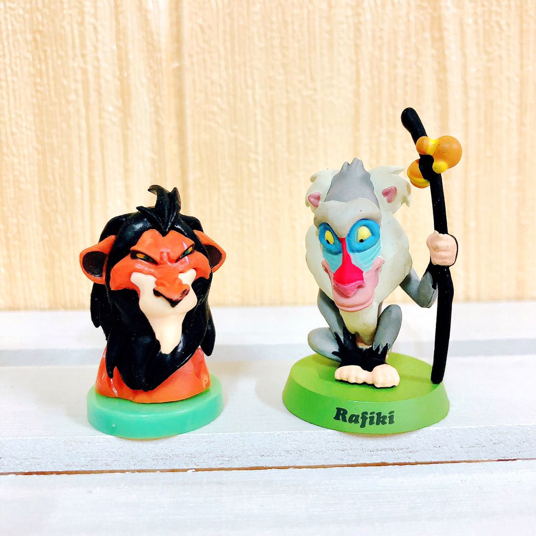 Disney Lion King & Rafiki Figure, Hobbies & Toys, Toys & Games on Carousell