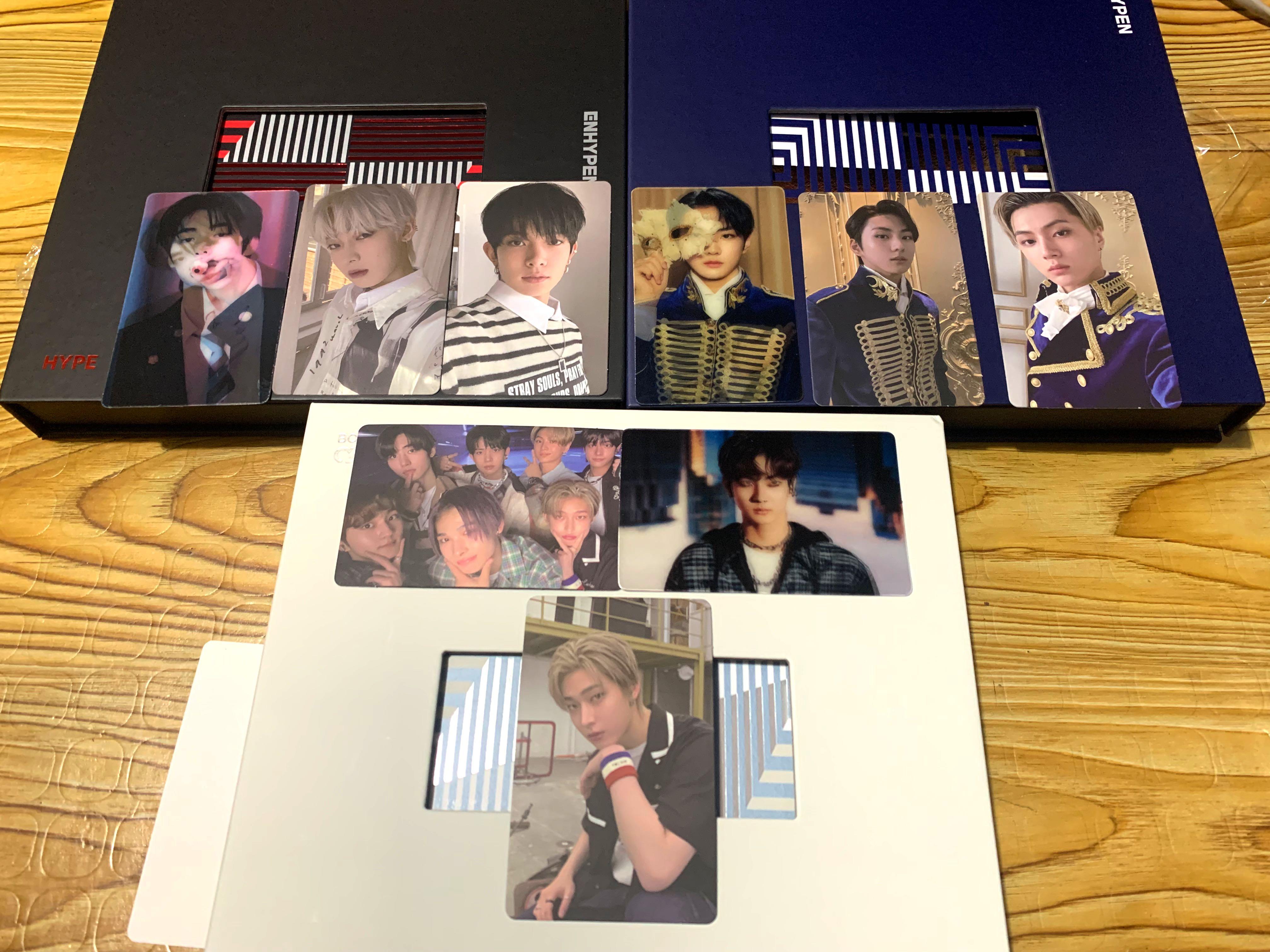 ENHYPEN CARNIVAL ALBUM SET ( UP HYPE DOWN ) jungwon sunghoon sunoo ...