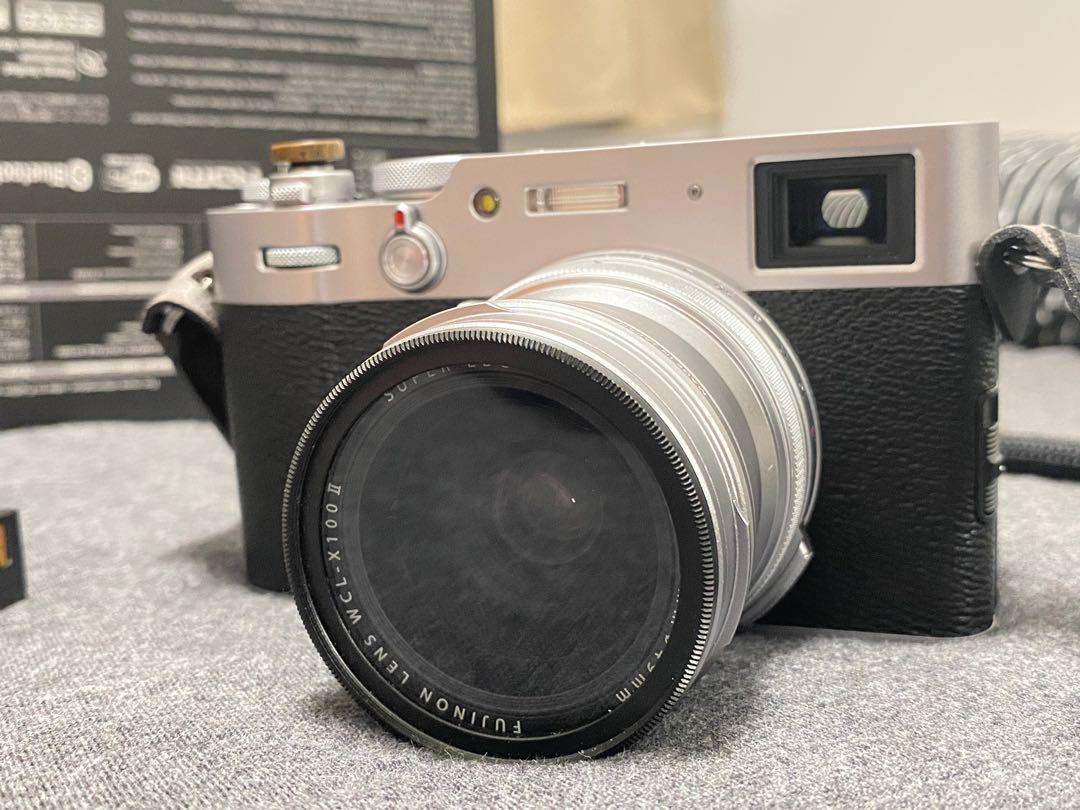 Fujifilm x100v wcl-x100II, 攝影器材, 鏡頭及裝備 - Carousell