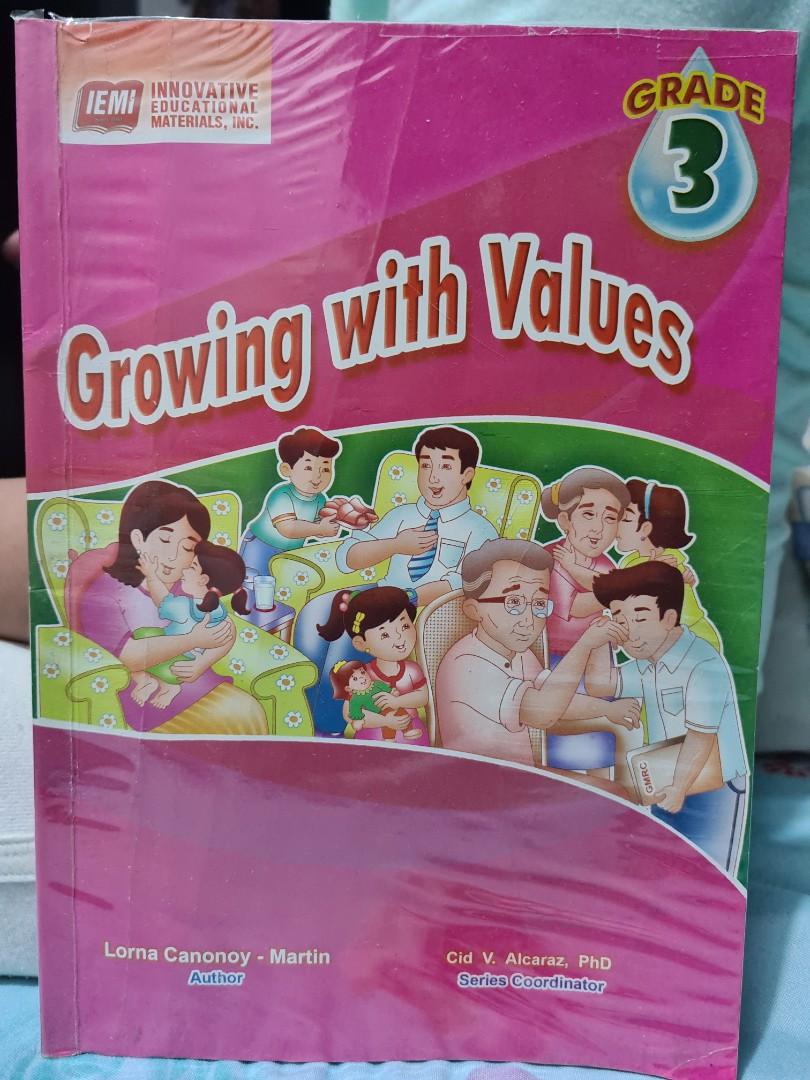 Grade 3 textbook - Growing with Values, Hobbies & Toys, Books ...