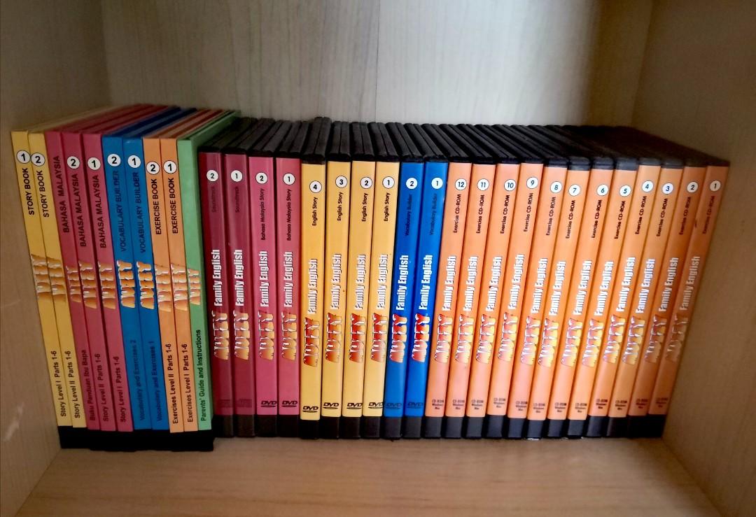 Grolier : BBC Muzzy Family English Education Set, Hobbies & Toys, Books ...