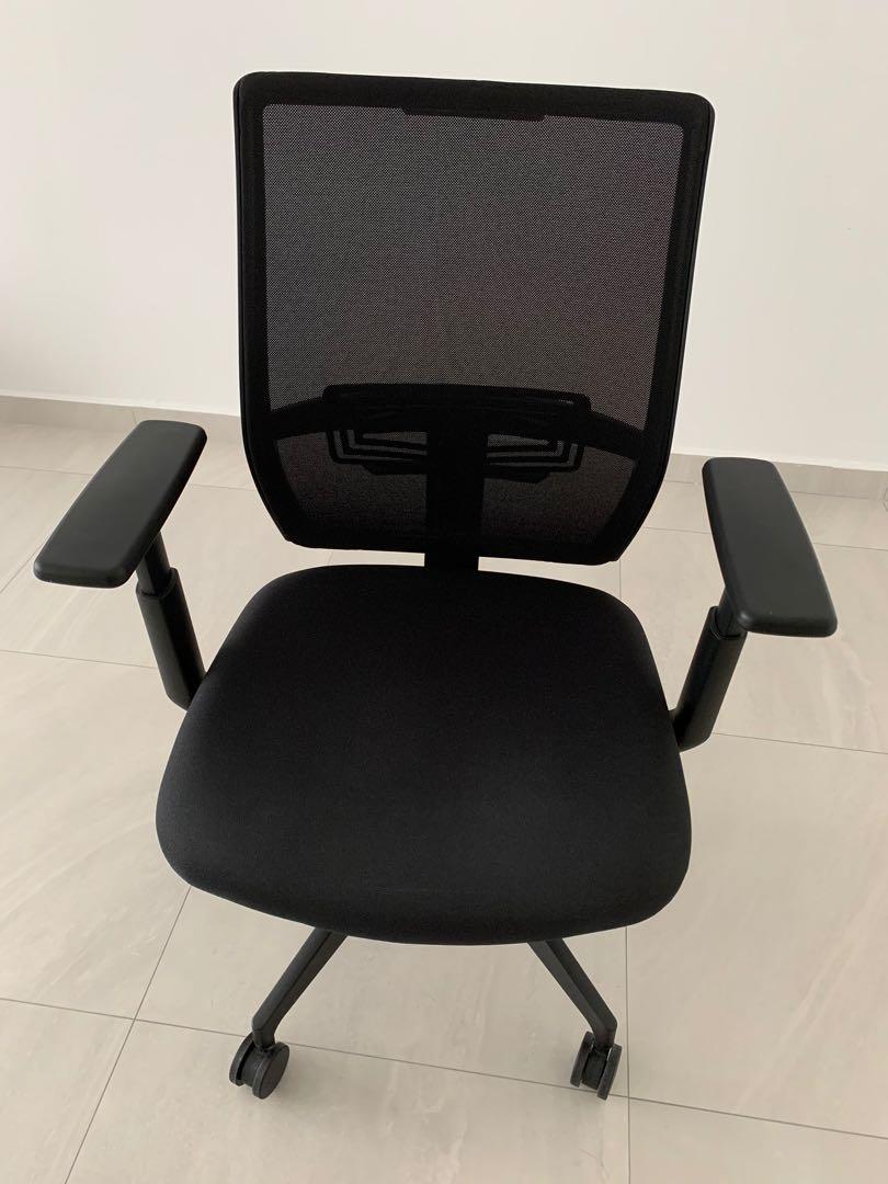 Haworth Aloha Easy Task Chair, Furniture & Home Living, Furniture ...